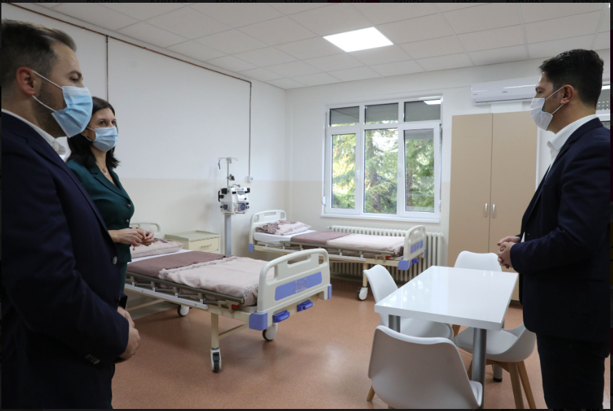 Комплетно реконструиран хоспиталниот дел на третиот кат од Клиниката за ...